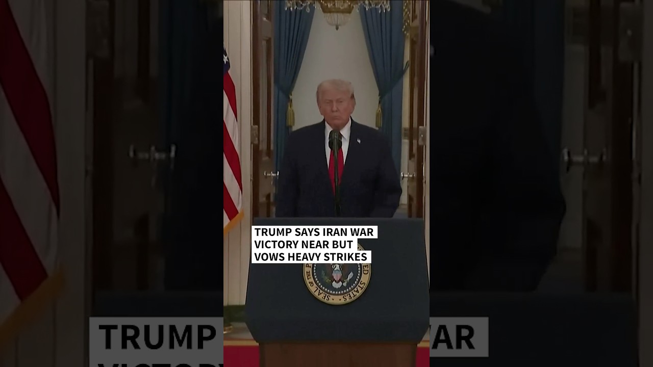 Trump says Iran war victory near but vows heavy strikes | AFP