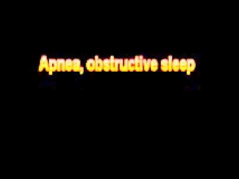 What Is The Definition Of Apnea, obstructive sleep Medical Dictionary Free Online