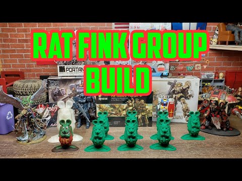 Rat Fink group build and stash update