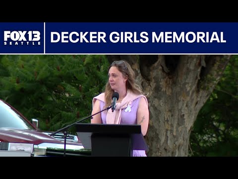 Public memorial held for Paityn, Evelyn, and Olivia Decker
