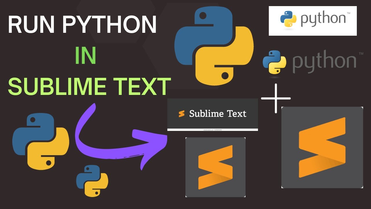 WRITE and RUN Python Code On Sublime Text - EASY Tutorial