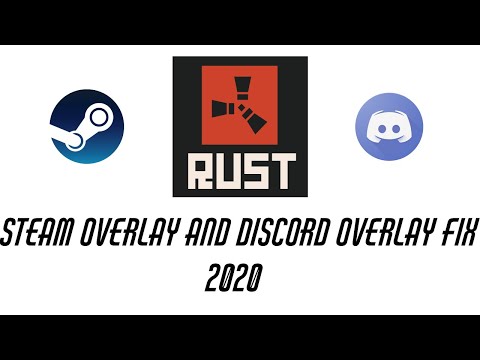 Discord and Steam overlay fix in Rust (2020)