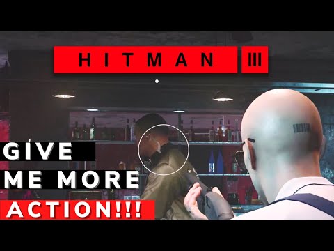 Hitman 3 Scan Barcode for ACTION!!!