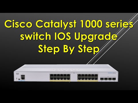 Cisco C1000 Switch IOS software version upgrade from lower to higher version