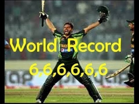 shahid afridi WORLD RECORD 102 off 45 balls against india 2ND FASTEST CENTURY