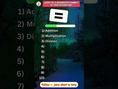 can u name all of the mathematical symbols?? #viralvideo #triviachallenge #trivia