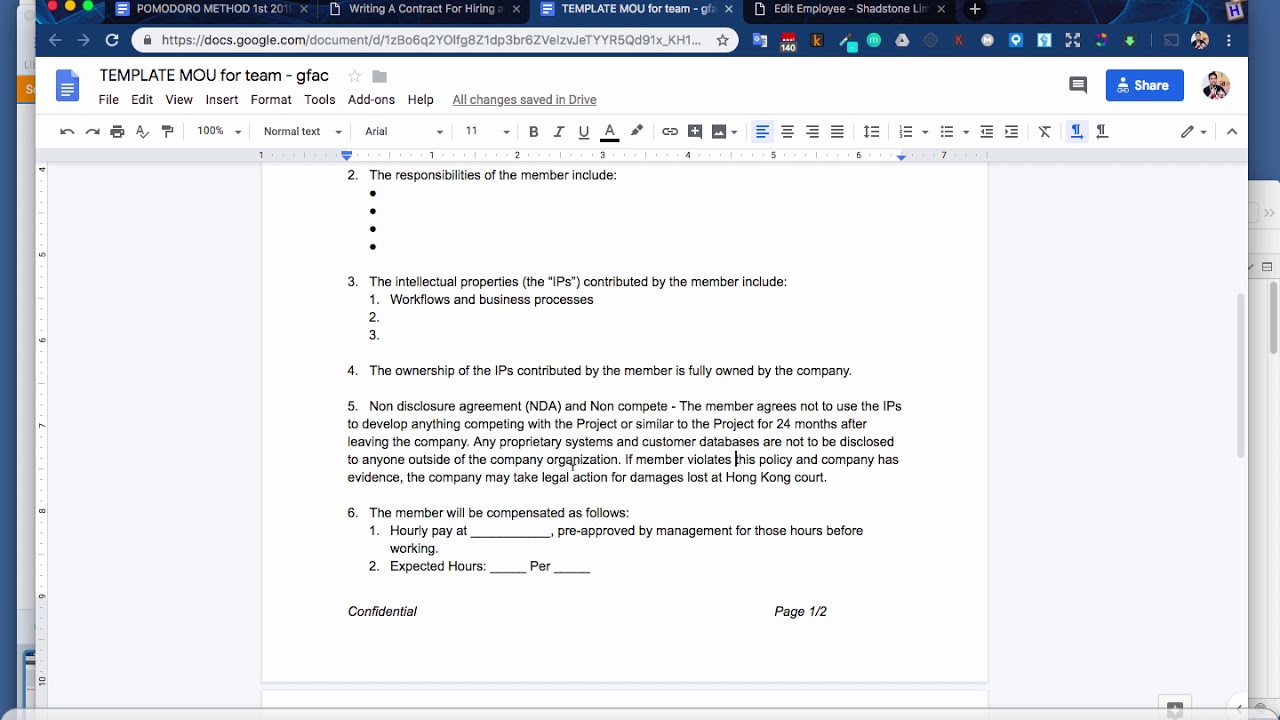 How To Make an Online Employee Contract (Free Template)