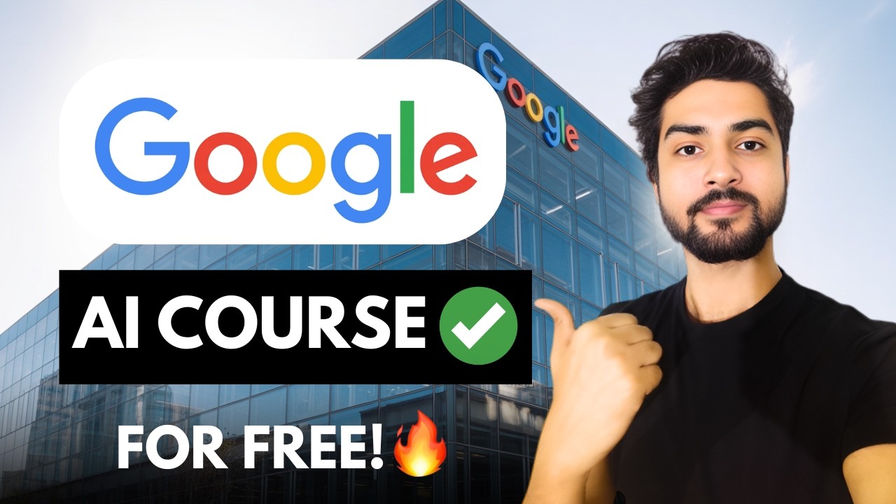 Google just Launched FREE AI Course🔥