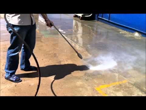 Coating Removal using 500 Bar Water Jet