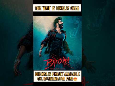 WTF! Bhediya is finally available on Jio Cinema #shorts #jio #bhediya #varundhawan #jiocinema #stree