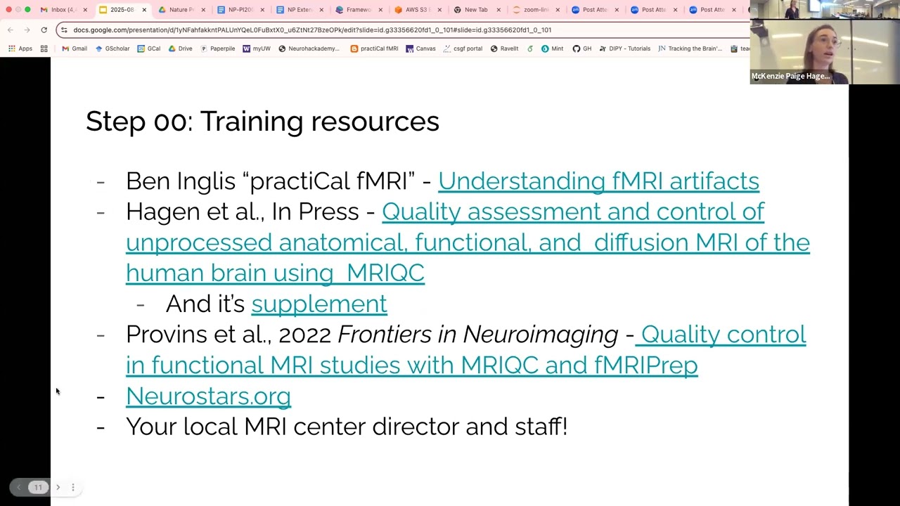 NeuroHackademy 2025 | McKenzie Hagen | MRIQC