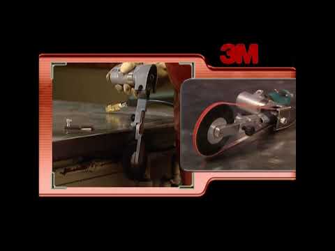 3M Abrasives - File Belts used with 4 inch diameter Vessel Arm.