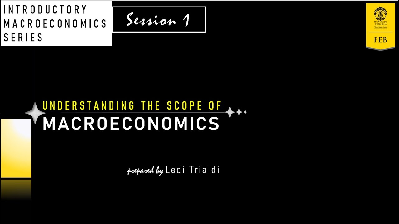 S1  The Scope of Macroeconomics
