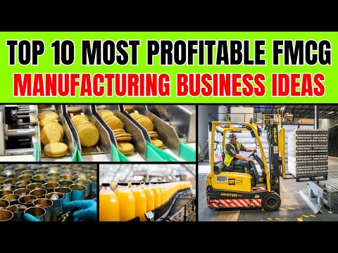 Top 10 Most Profitable FMCG Manufacturing Business Ideas - FMCG Business Ideas