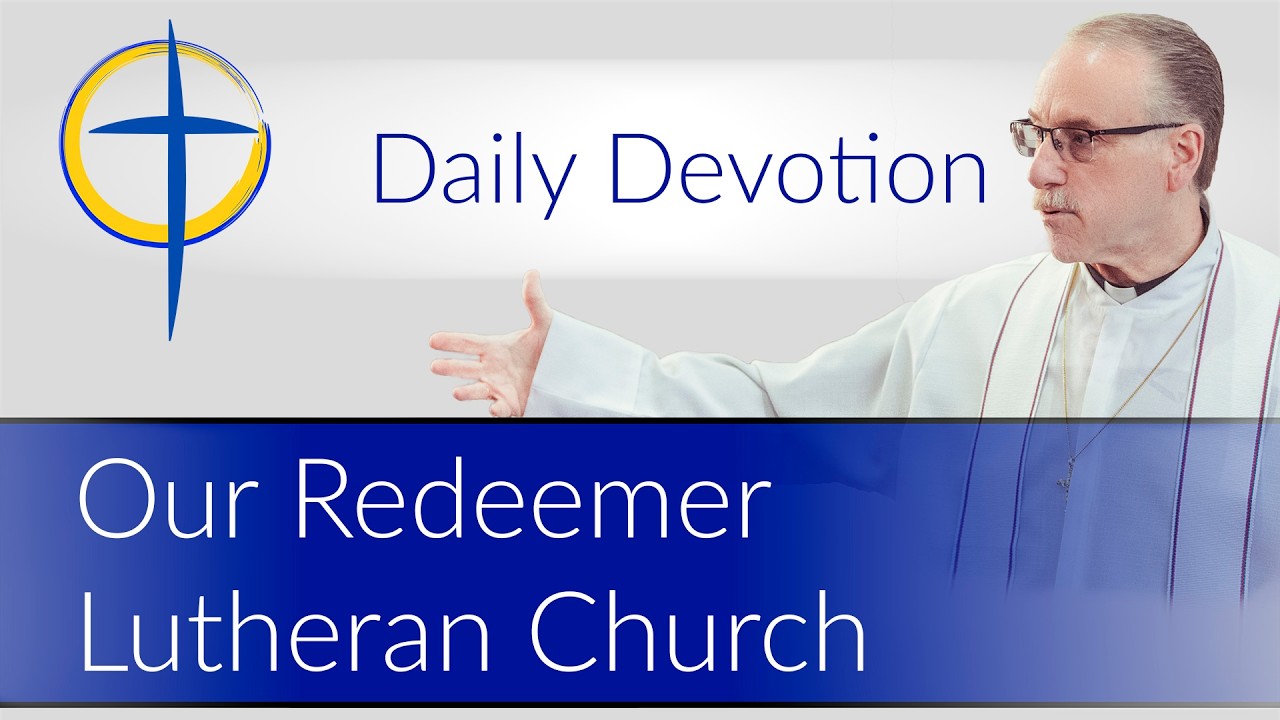 Daily Devotion for May 16, 2026
