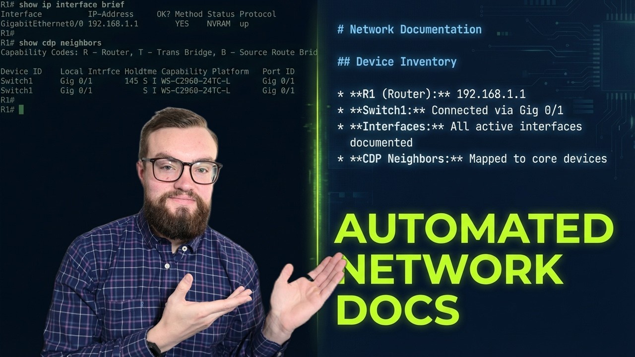 I Automated My Network Documentation with AI and Python