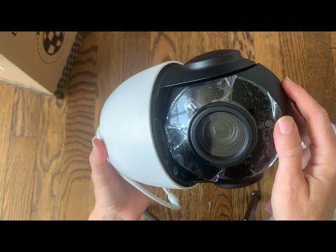Panoeagle 4K 8MP Outdoor PTZ PoE IP Security Camera UNBOXING