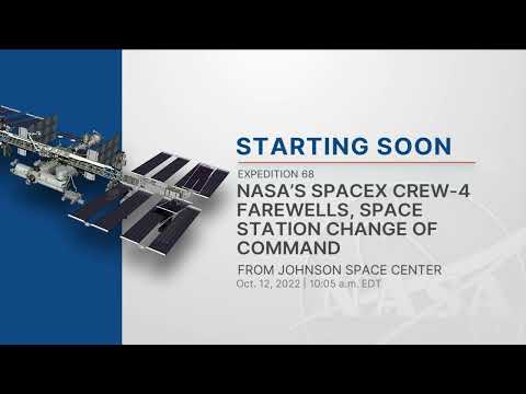 LIVE: NASA TV – CHANGE OF COMMAND OF INTERNATIONAL SPACE STATION TAKES ...