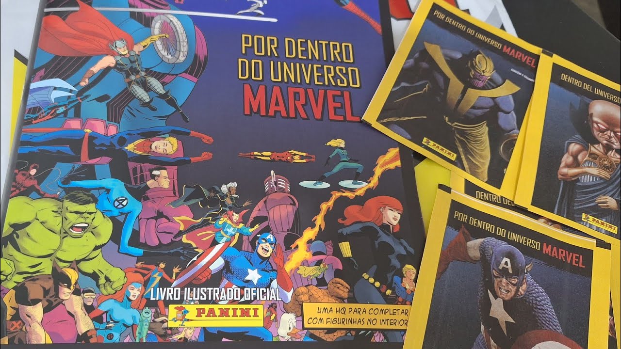 New Sticker Album - Inside the Marvel Universe