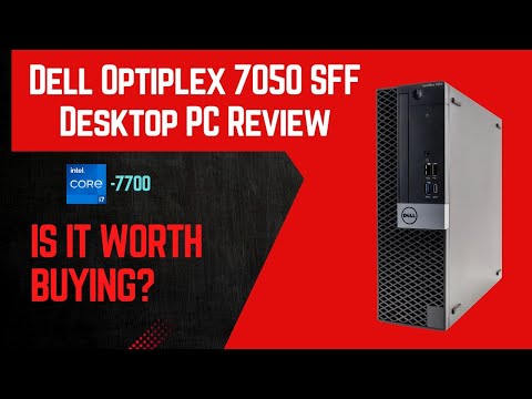Dell Optiplex 7050 SFF Desktop PC Review | Intel i7-7700 | 32GB DDR4 RAM