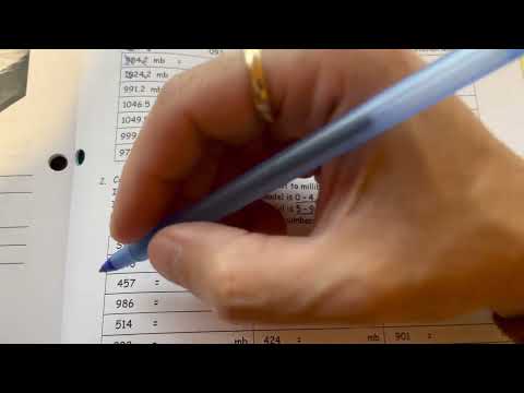 Air Pressure Conversion