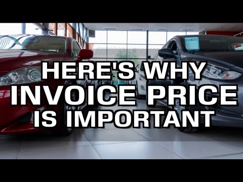What is invoice price and why is it important?