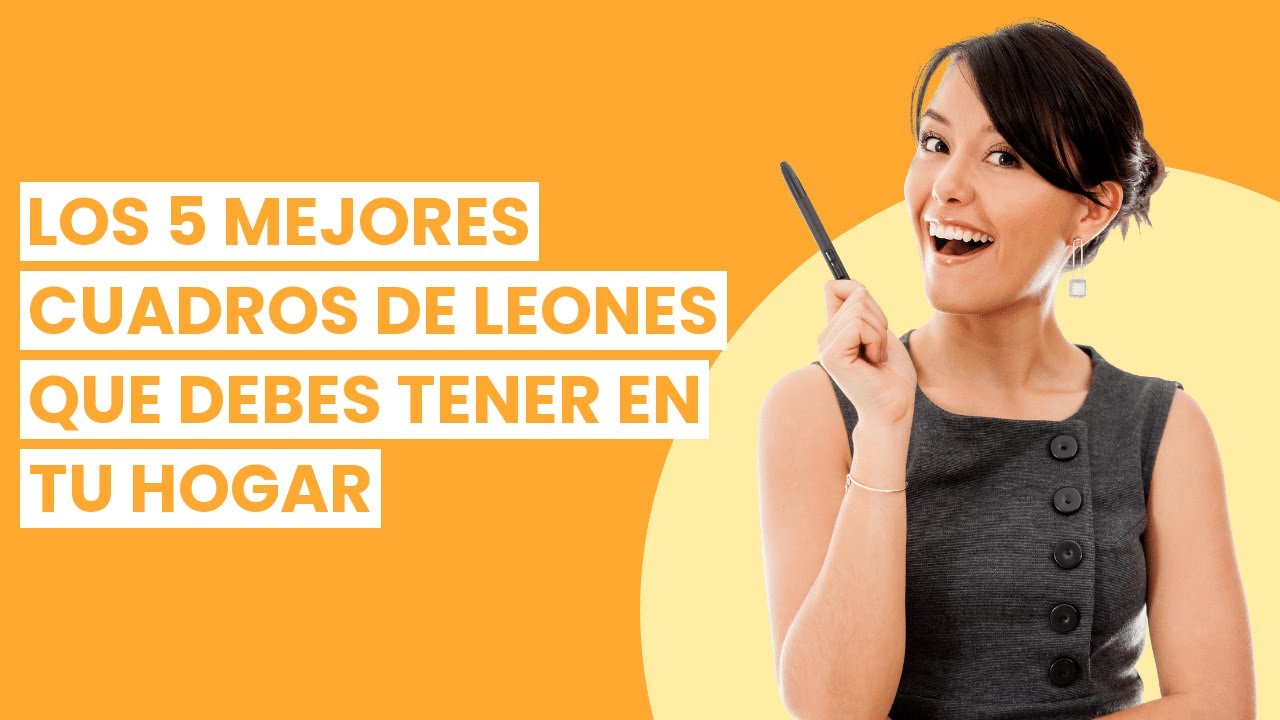【CUADROS LEONES】Los 5 mejores cuadros de leones que debes tener en tu hogar