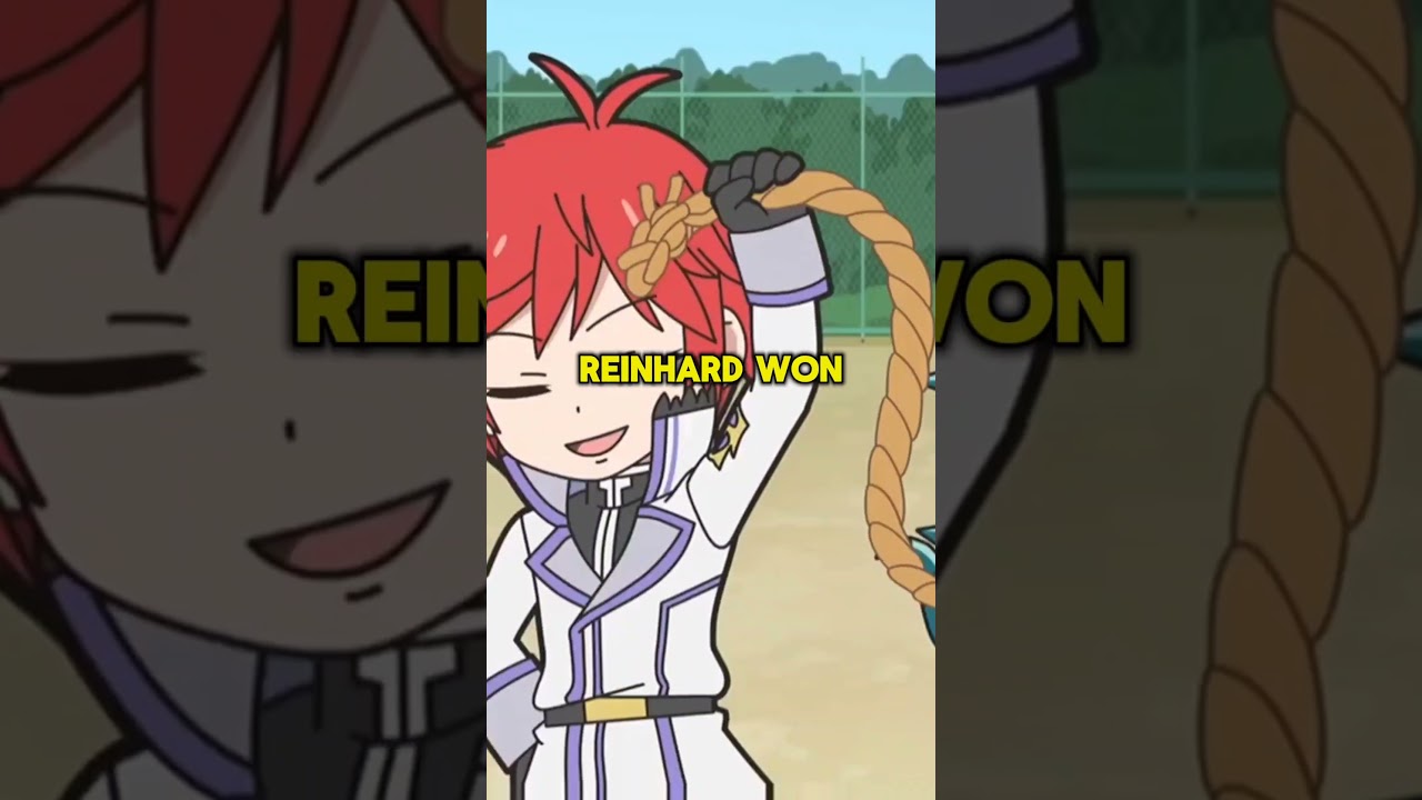 Reinhard so overpowered that other anime complain about him