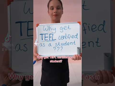 Are you a college student?! ππ§βπ #teflcourse #tefl #tesol