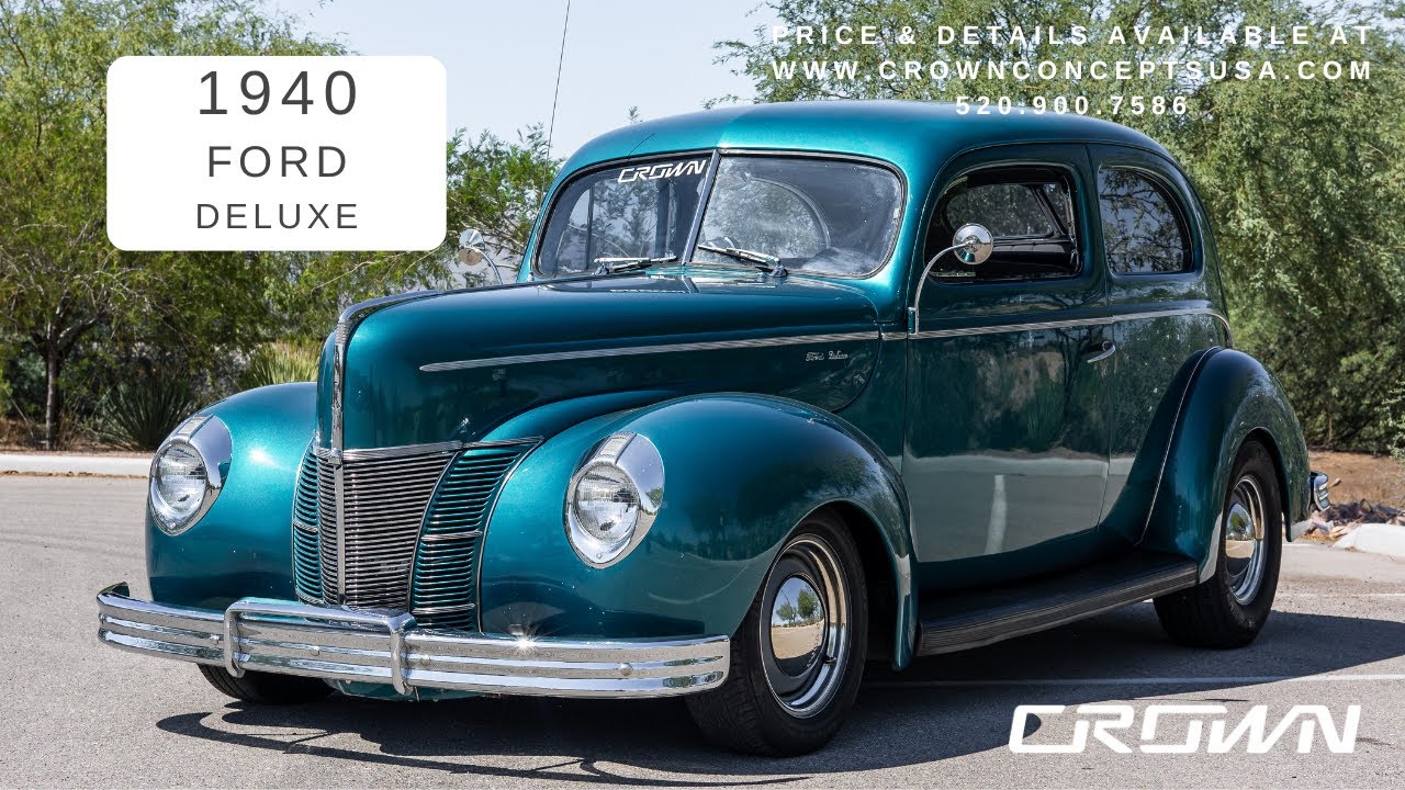 1940 Ford Deluxe *SOLD* // Crown Concepts C0205