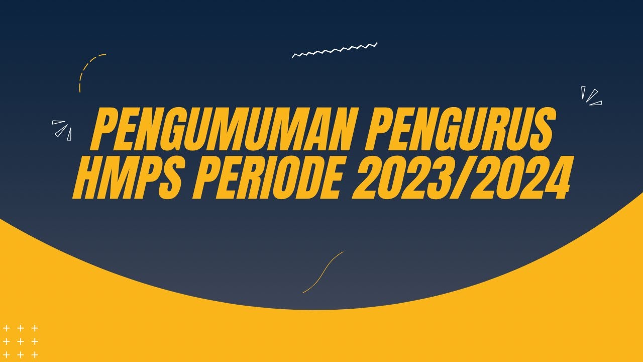 Pengumuman Pengurus HMPS PPKn FKIP UAD Periode 2023/2024