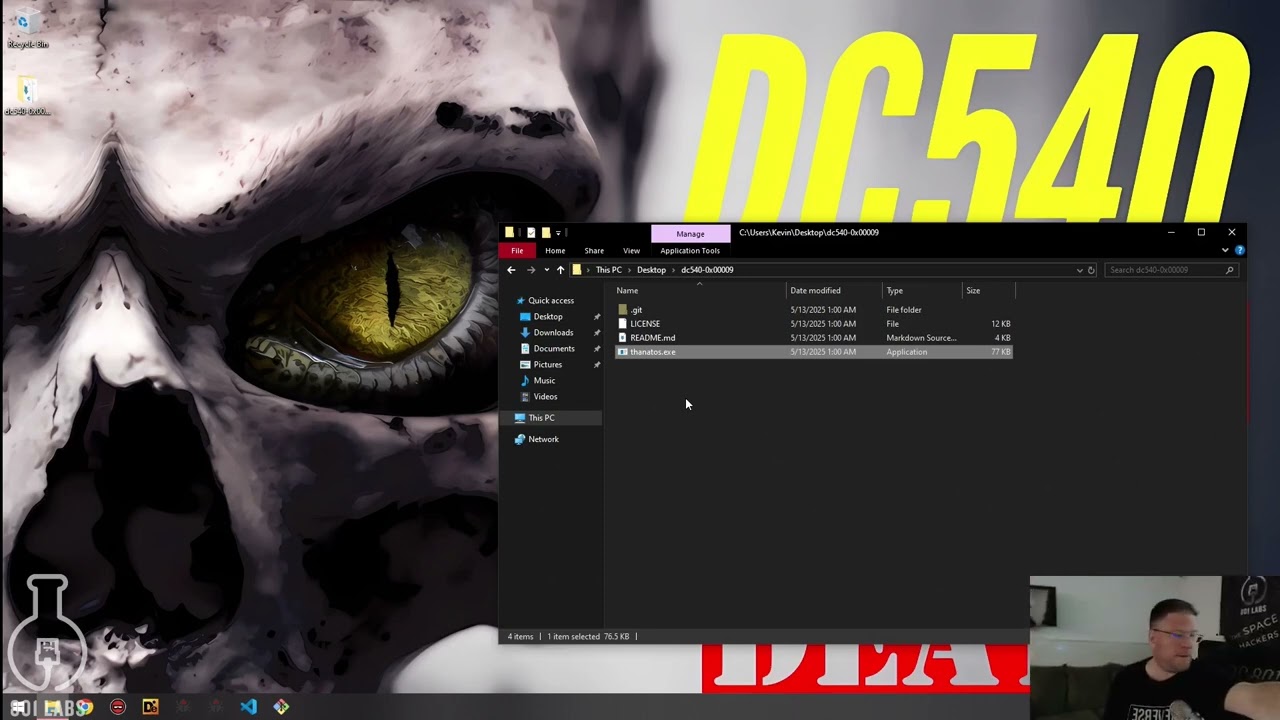 DC540's Kevin Thomas hosts a one-night CTF at 801Labs