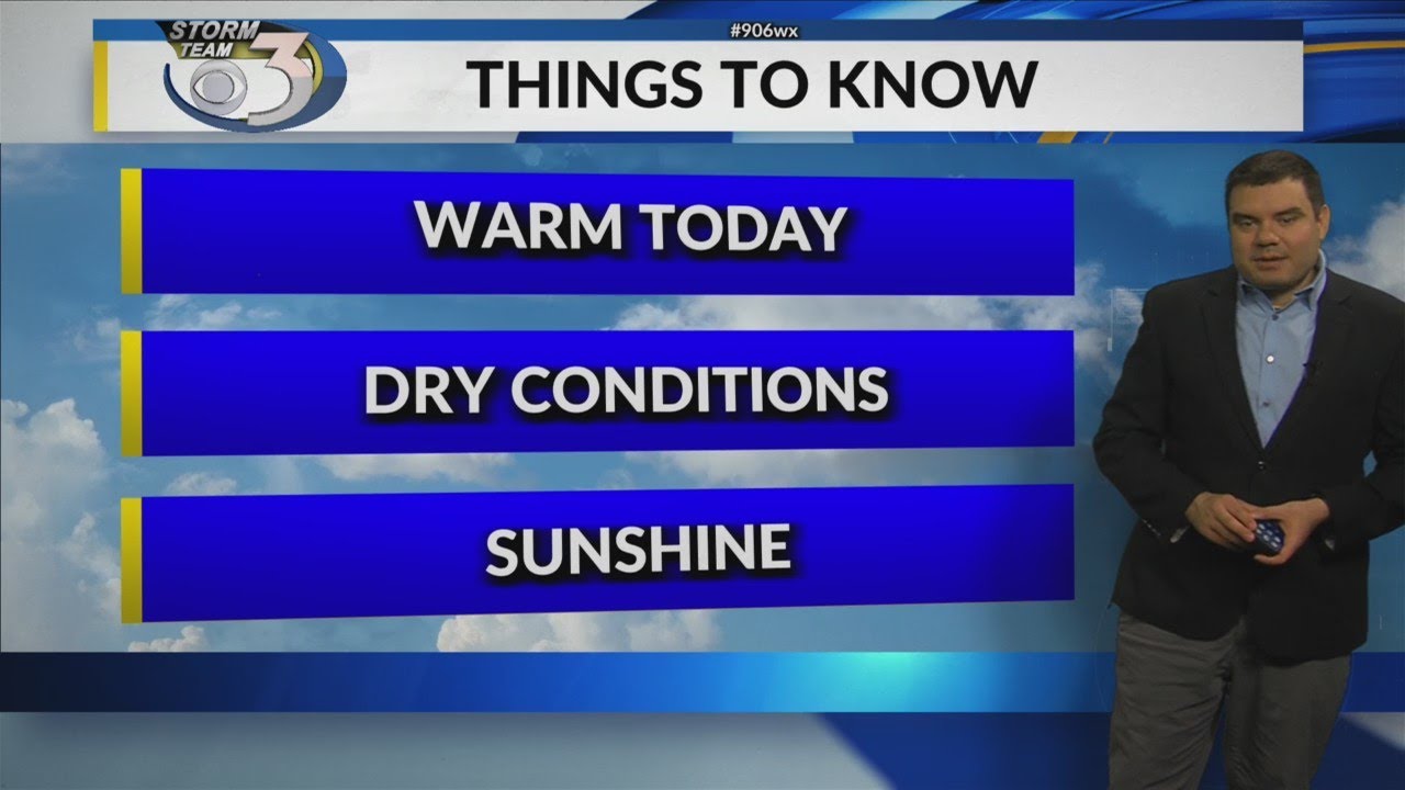 LOCAL 3 MONDAY'S WEATHER FORECAST 8/16/2021