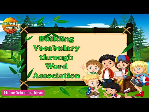 DIY worksheets to build Vocabulary through Word Associations | Vocabulary building worksheets