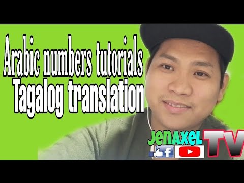 English numbers translate to Arabic numbers