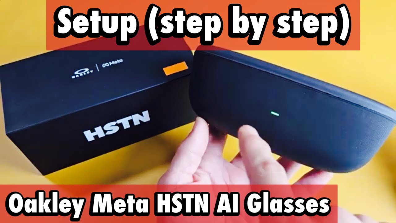 Oakley Meta Smart Glasses: How to Setup (step by step)