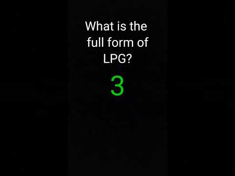 what is the full form of LPG???gk quiz???