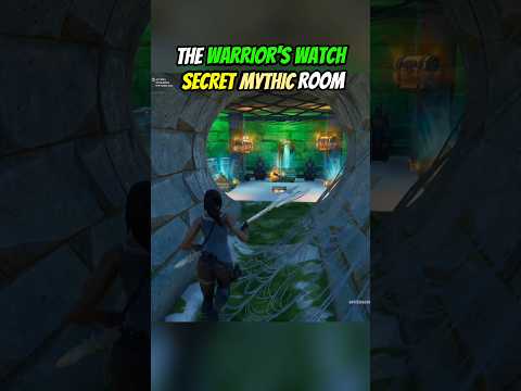 Warriors Watch Secret Loot Room in Fortnite Season 1 ???? (Chapter 6) #fortnite #shorts