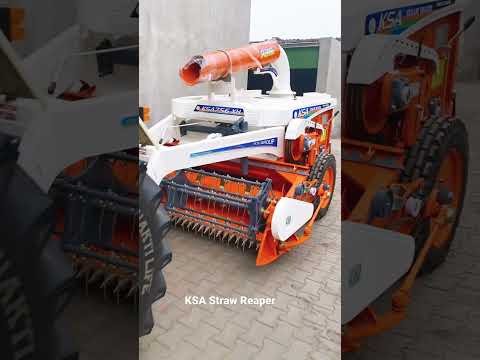 KSA | Straw Reaper | Multi Speed Gear Box | Straw Conveying System | New