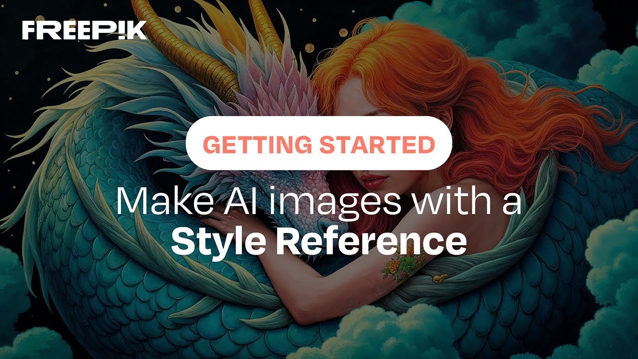 Make AI images with a Style Reference | Freepik Getting Started