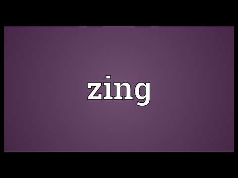 Zing Meaning