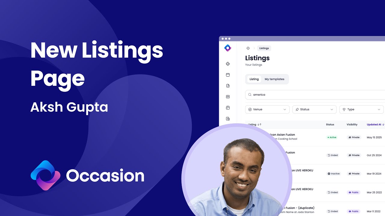 Introducing:  New Listing Page