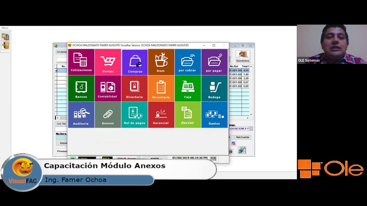 VisualFAC - Módulo Anexos | www.olesistemas.com