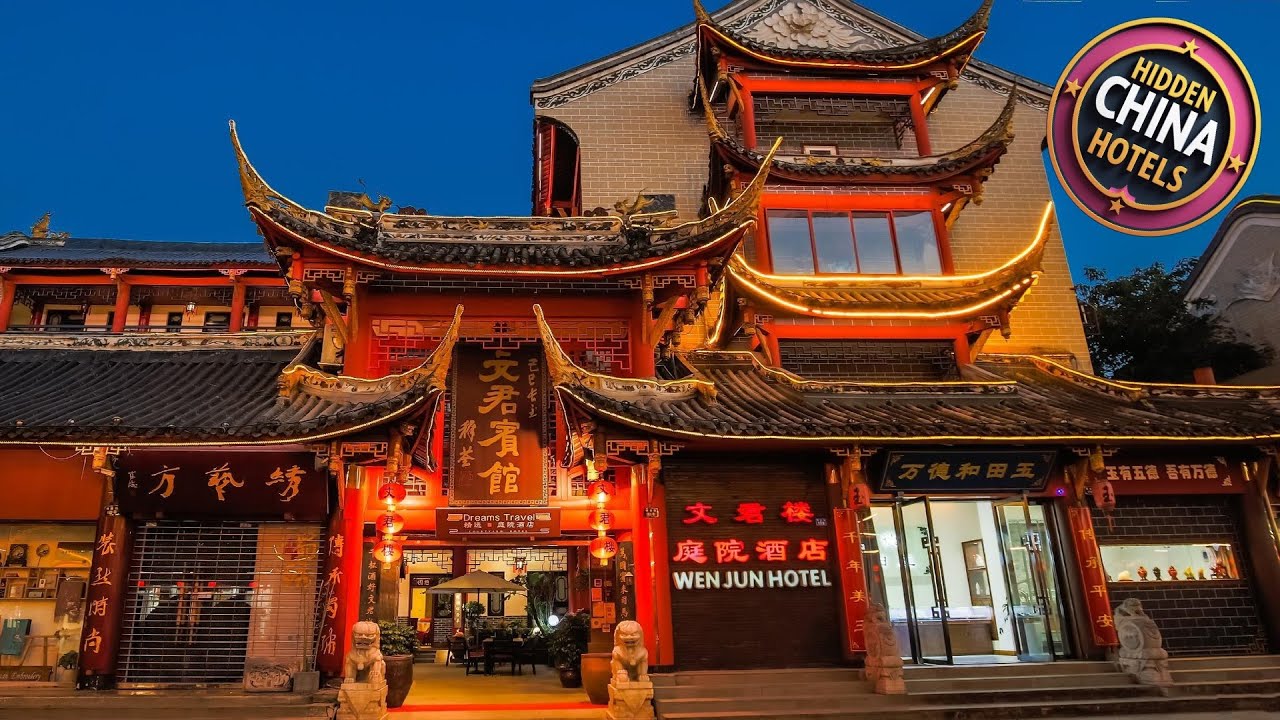 Wenjun Courtyard hotel Chengdu - Chunxi Road Branch | Chengdu, China | Hotel Review ⭐