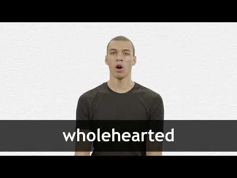 WHOLEHEARTED definition and meaning | Collins English Dictionary
