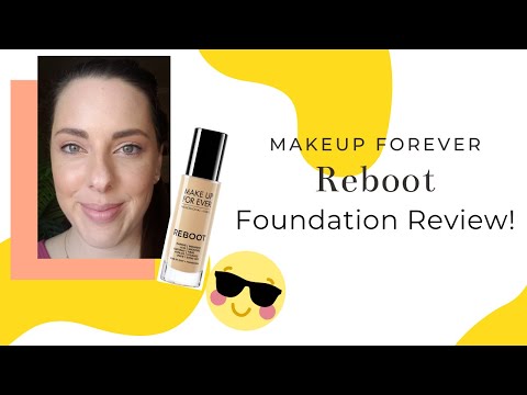 Makeup Forever Reboot Foundation Review!!