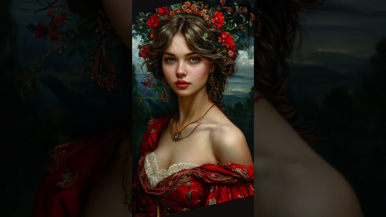 Timeless Beauty in Art: A Stunning Portrait