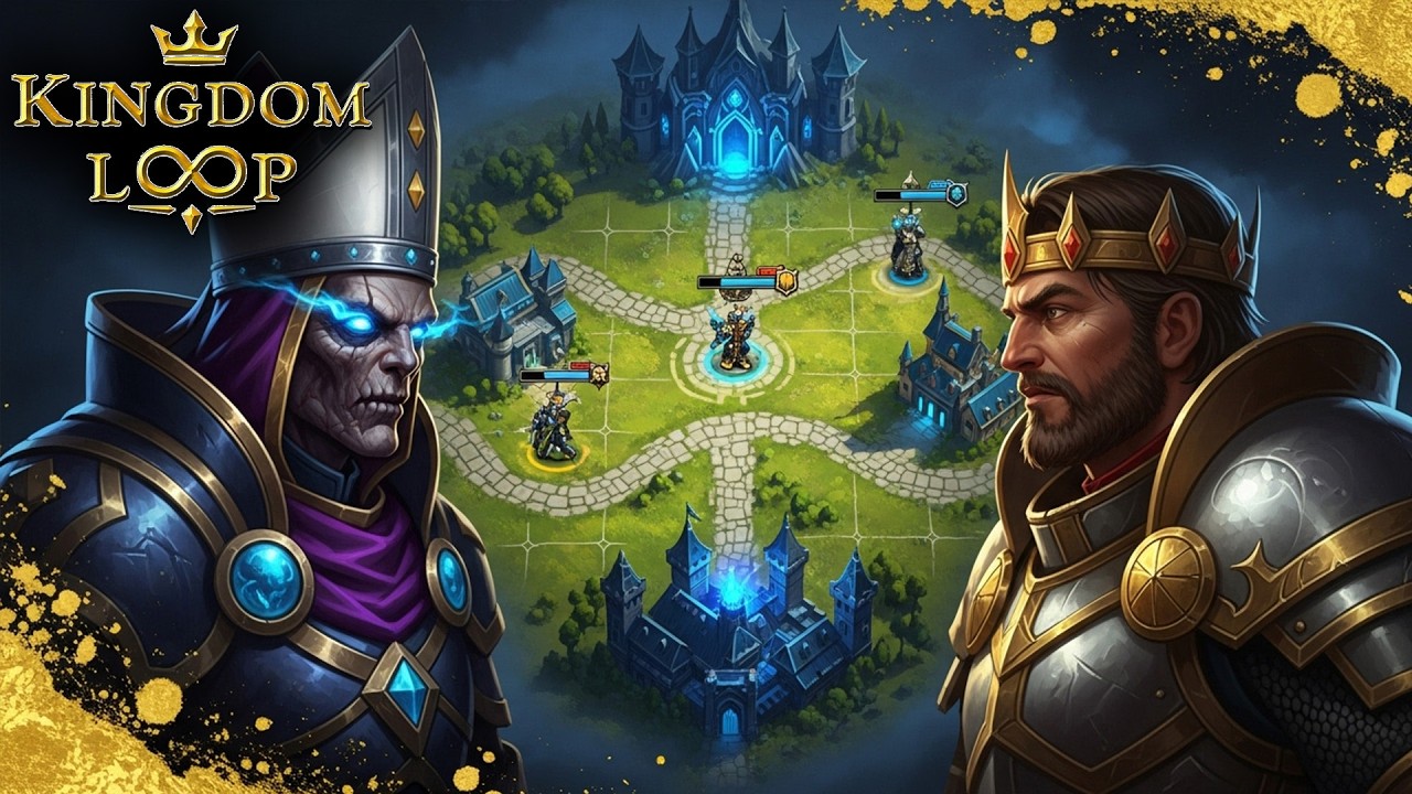 I Spent Gold To Make The Game HARDER... Kingdom Loop is BRILLIANT!