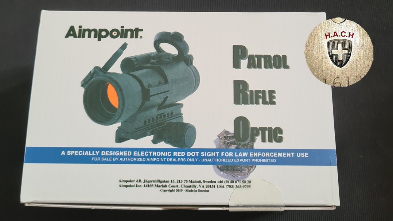 Unboxing: Aimpoint PRO