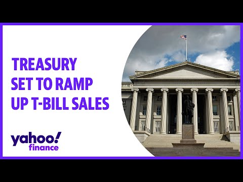 Treasury set to ramp up T-bill sales